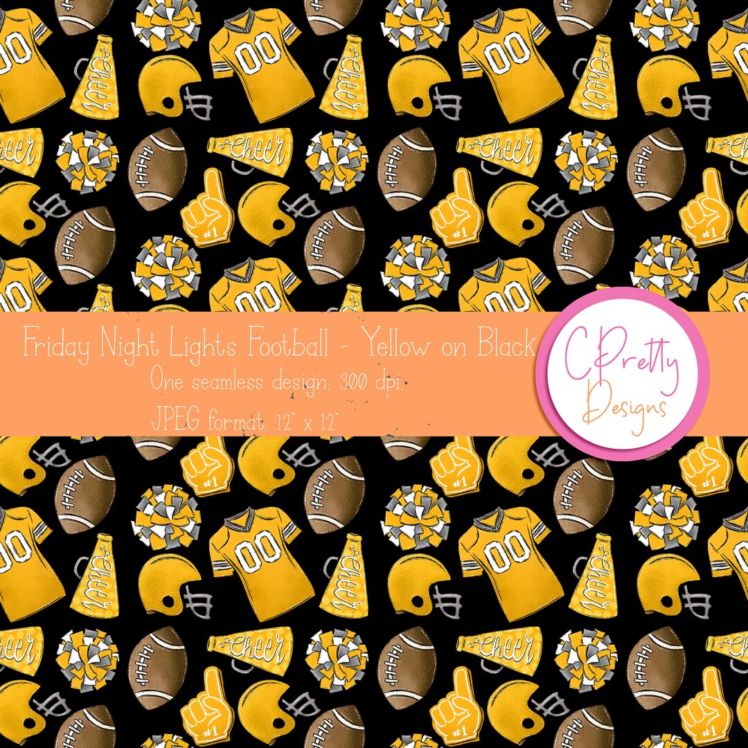 Football Seamless Pattern for Fabric Commercial Use Seamless Repeating ...