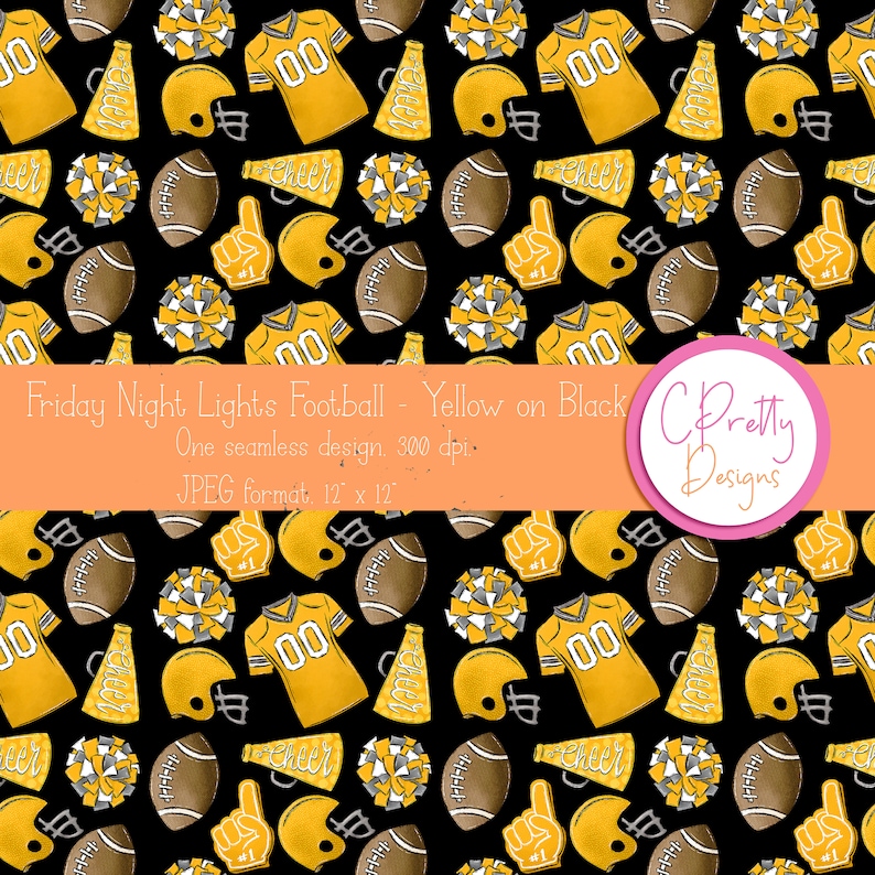 Football Seamless Pattern for Fabric Commercial Use Seamless Repeating ...