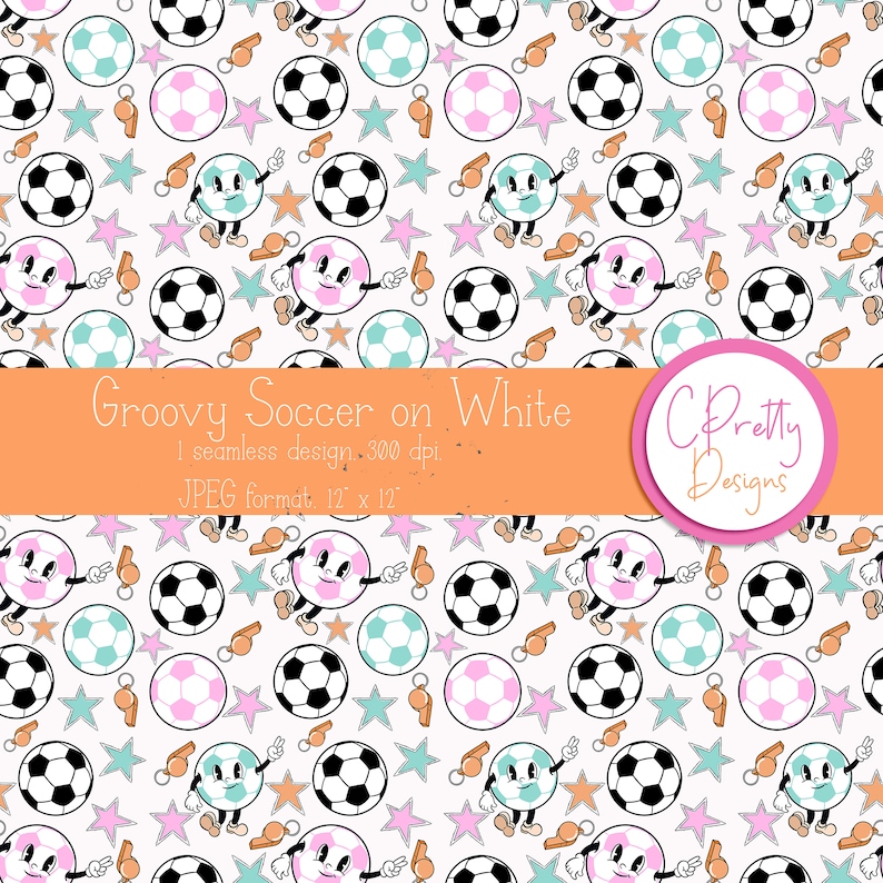 Soccer Seamless Pattern for Fabric Commercial Use Soccer Pattern Digital Paper for Soccer ...