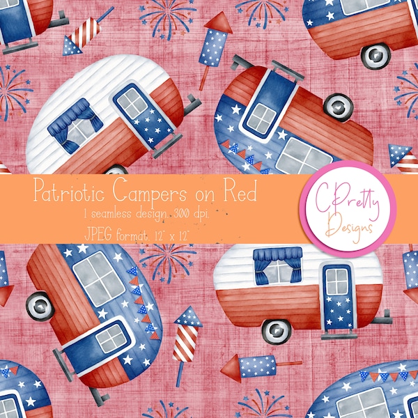 Camper Pattern - Etsy