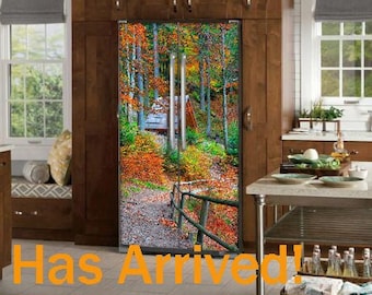 Magnetic Brushed Stainless Steel Refrigerator Skin Wraps Change Fridge ...