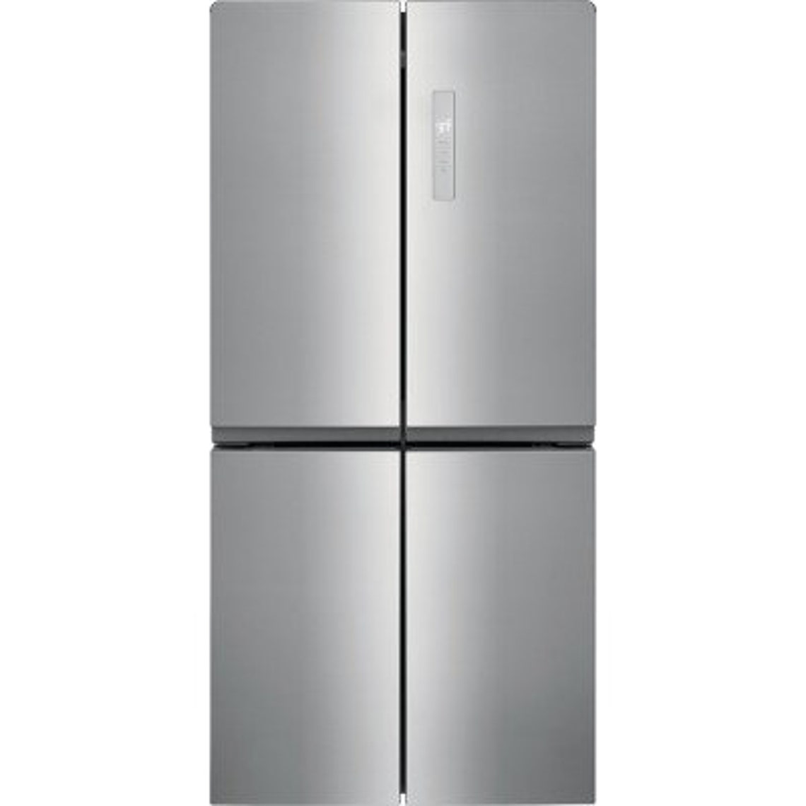 Magnetic Non-brushed Stainless Steel Refrigerator Cover Skin Wraps ...
