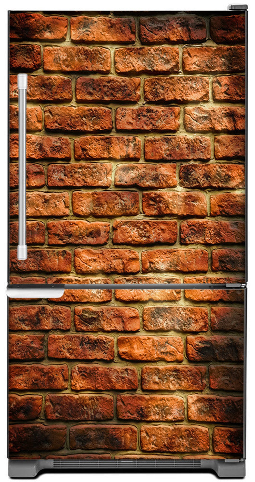 Magnetic Clay Bricks Refrigerator Cover Skin - Etsy