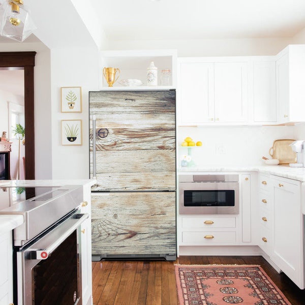 Fridge Wrap Wood - Etsy