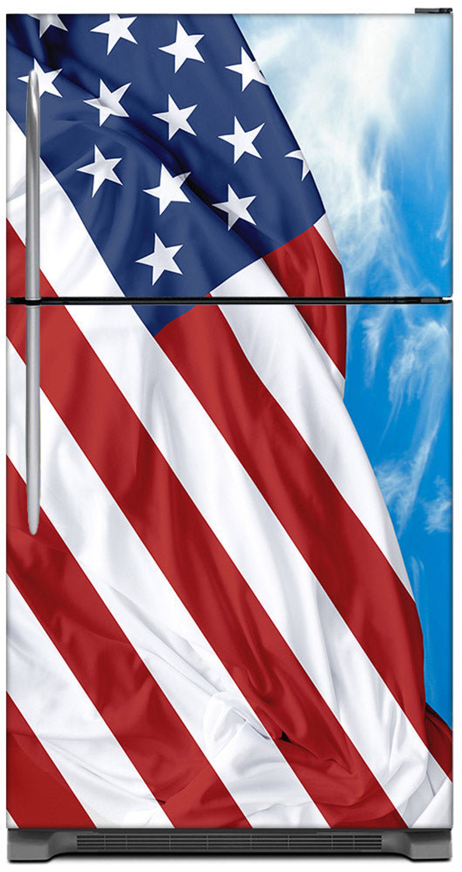 Magnetic USA Flag Refrigerator Cover Skin - Etsy