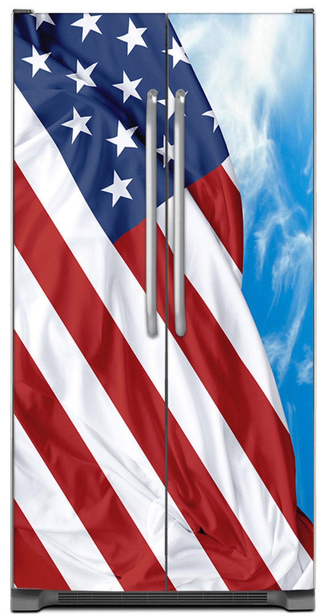 Magnetic USA Flag Refrigerator Cover Skin - Etsy