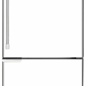 Magnetic Semi Gloss White Refrigerator Wrap Change Fridge Color How to ...