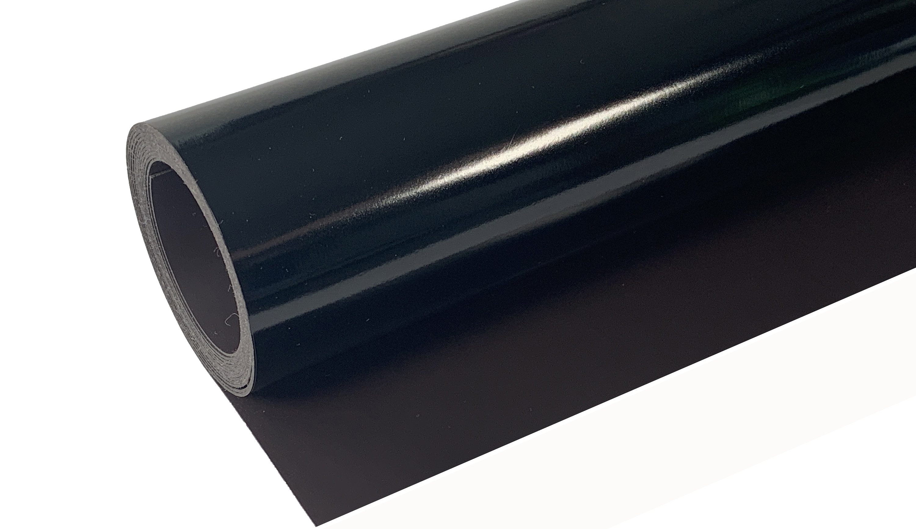 Magnetic Gloss Black Refrigerator Wraps Change Fridge Door Color Match ...