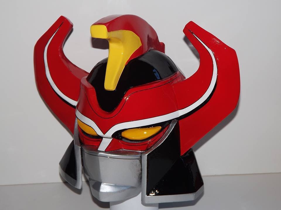 MMPR Megazord Helmet STL - Etsy