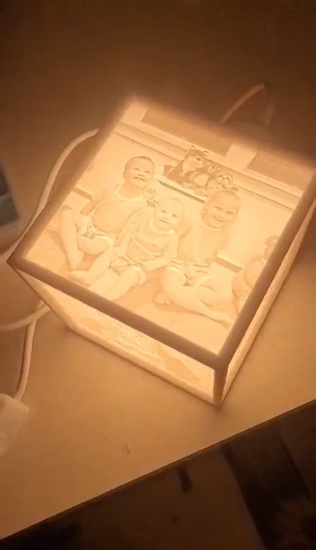 Custom Lithophane Photo Box - Etsy
