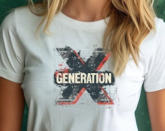 Generation X Shirt, Latchkey Club, Vintage Tshirt, 1960s, 70s, 80s ...