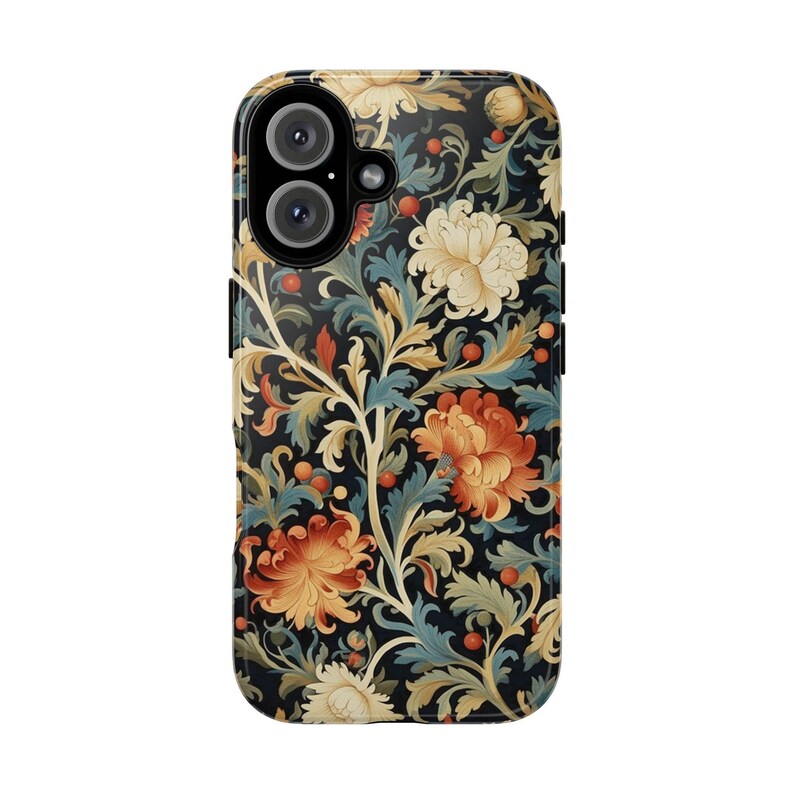 Cottagecore Phone Case | Adorable William Morris Inspired Floral ...