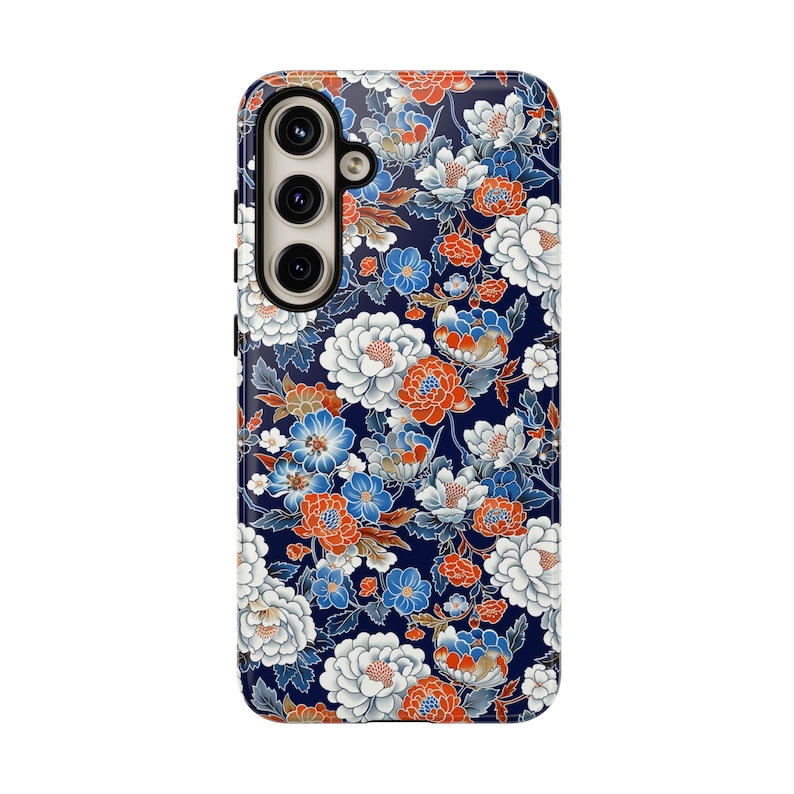 Asian Phone Case | Stylish Japanese Chiyogami Flowers Decorative ...