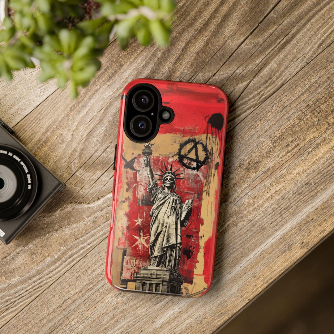 Grunge Phone Case | Grunge Aesthetic Anarchy Statue of Liberty Tough ...