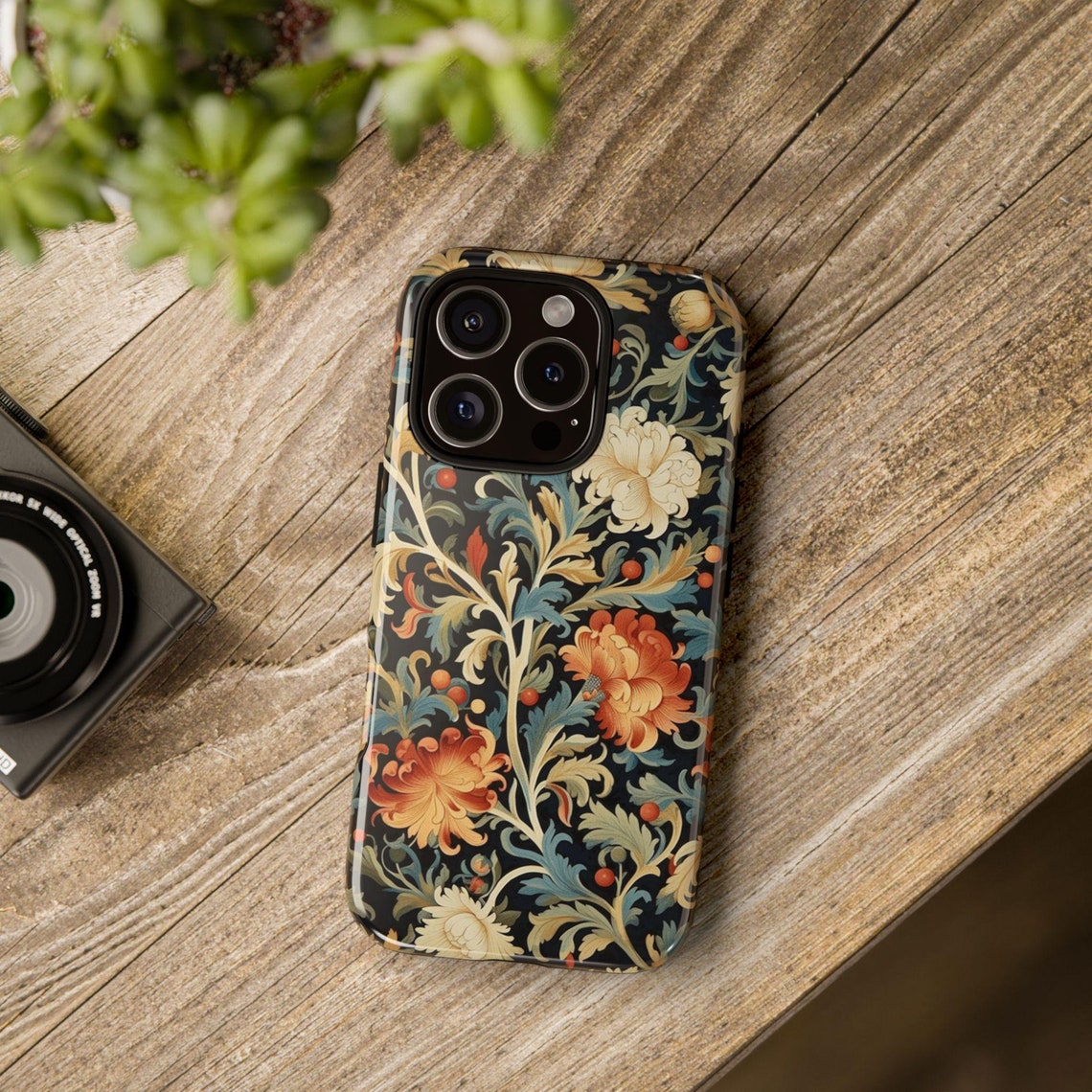 Cottagecore Phone Case | Adorable William Morris Inspired Floral ...