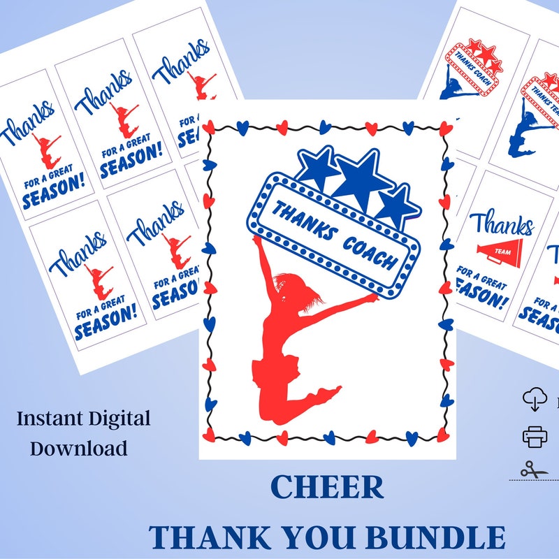 Cheer Thank You - Etsy