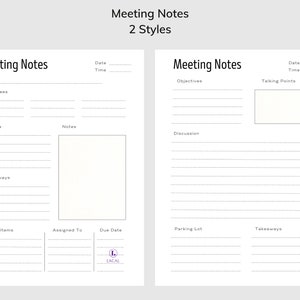 Printable Office Task Planner Bundle, Office Organizer, Fillable PDF ...