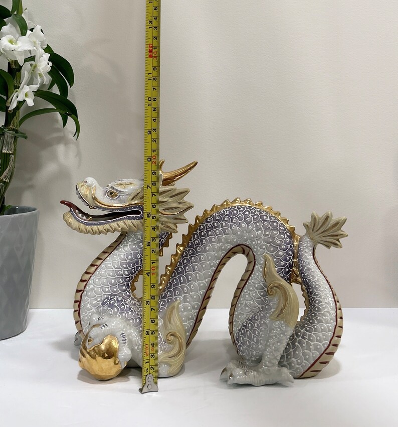 Japanese Ceramic Kutani Dragon ** Rare ** - Etsy