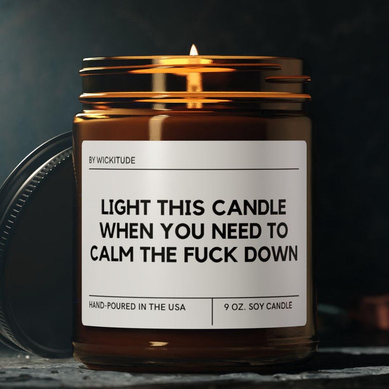 Funny Candle - Etsy