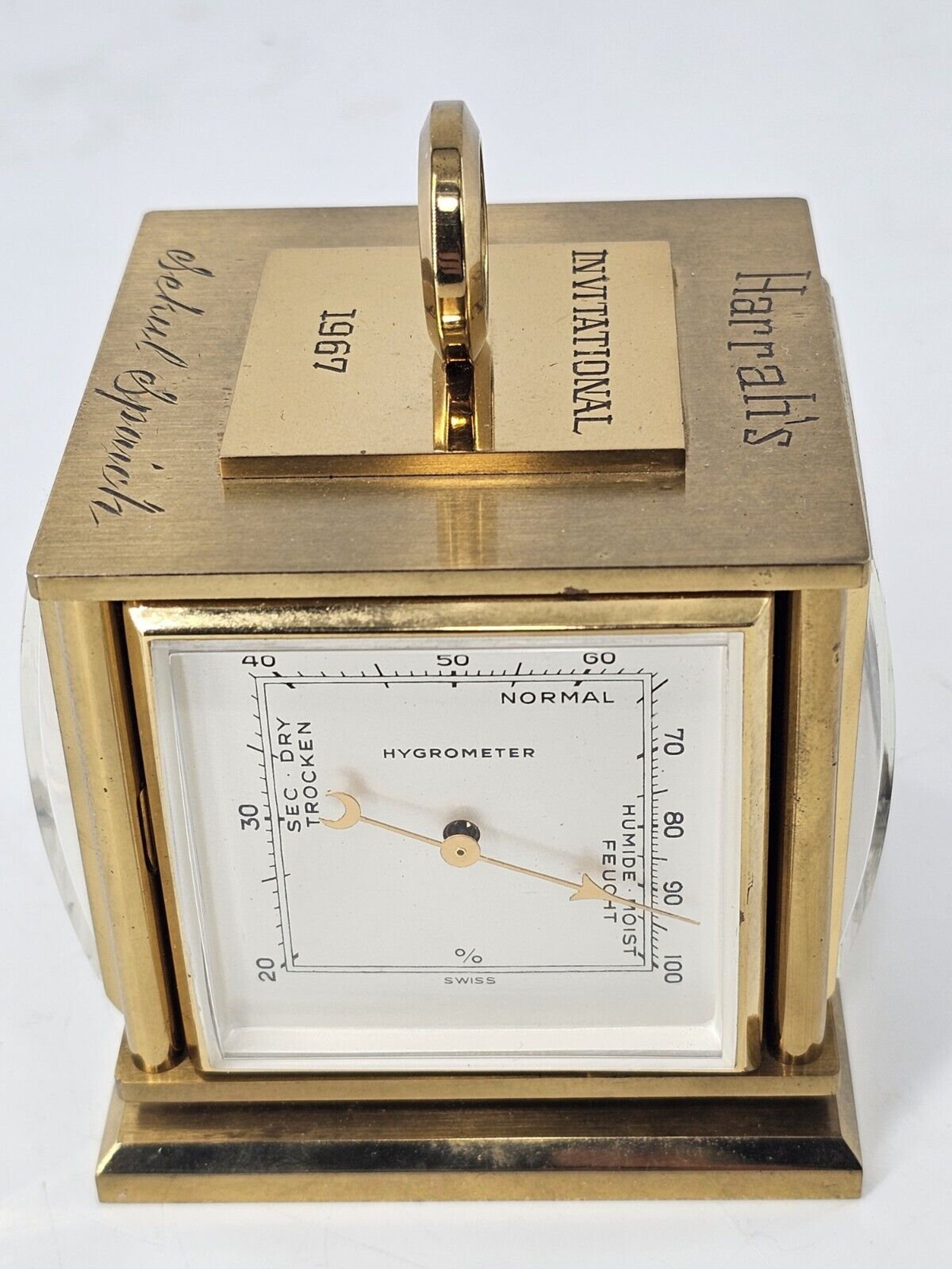 Rotating Relide Swiss Working Clock Multi Weather Station - Etsy