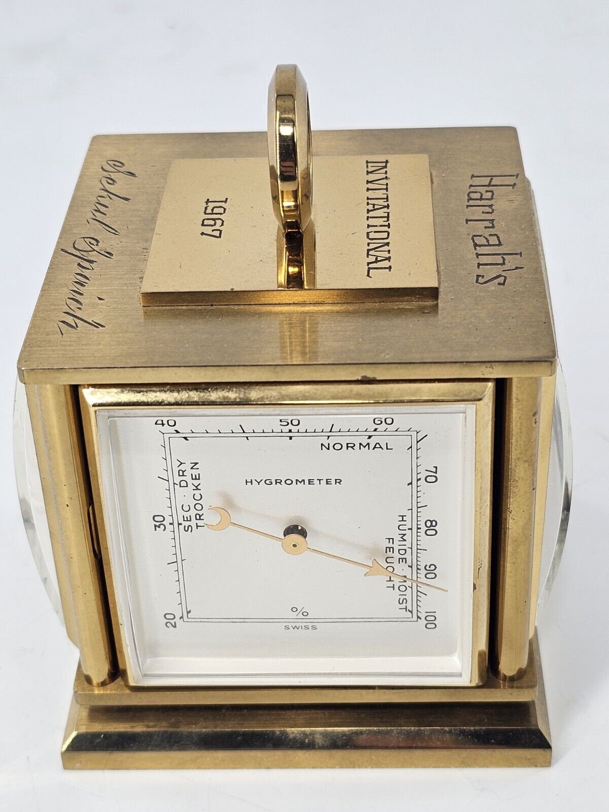 Rotating Relide Swiss Working Clock Multi Weather Station - Etsy