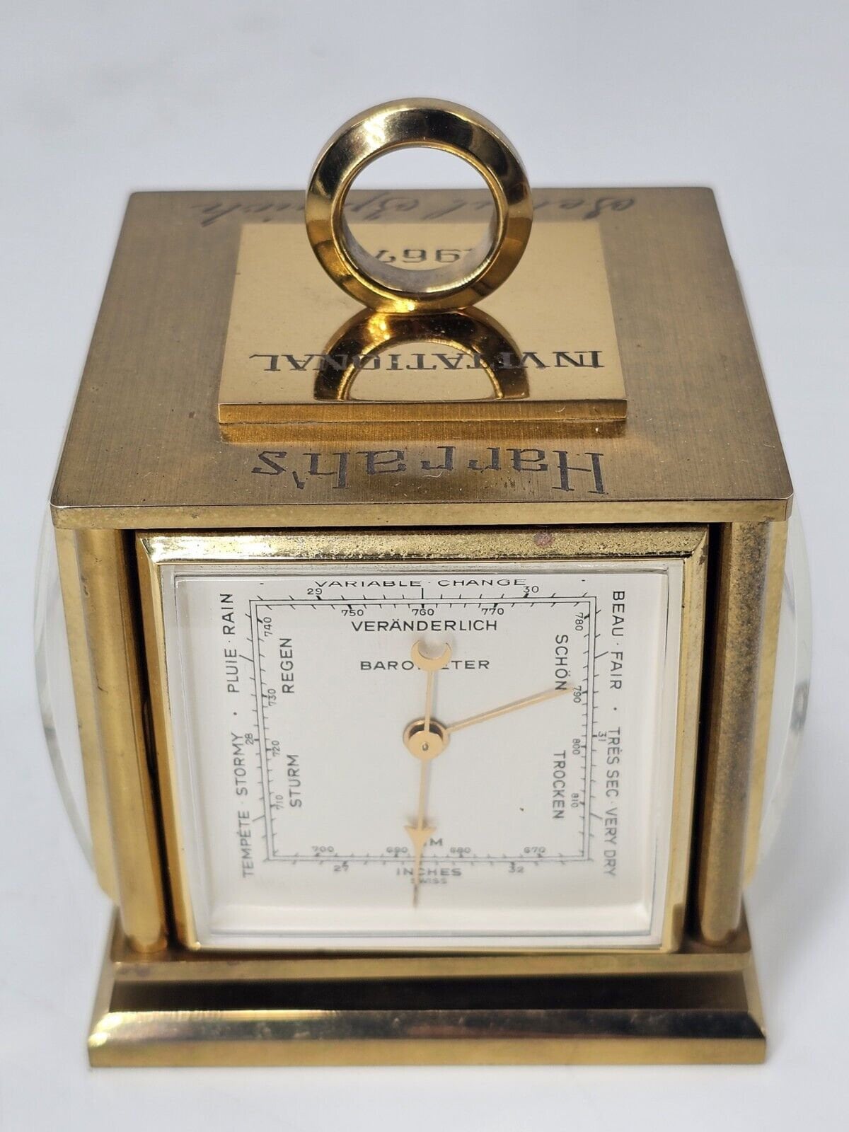 Rotating Relide Swiss Working Clock Multi Weather Station - Etsy