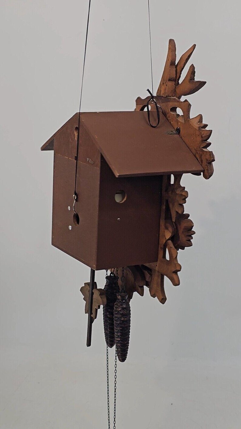 Antique West German MUSICAL Black Forest Regula Cuckoo Clock Repair ...