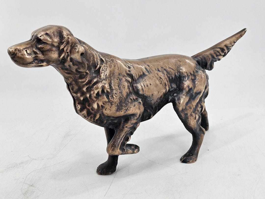 Bronze ENGLISH SETTER Springer Spaniel Hunting Dog 14" Figurine - Etsy