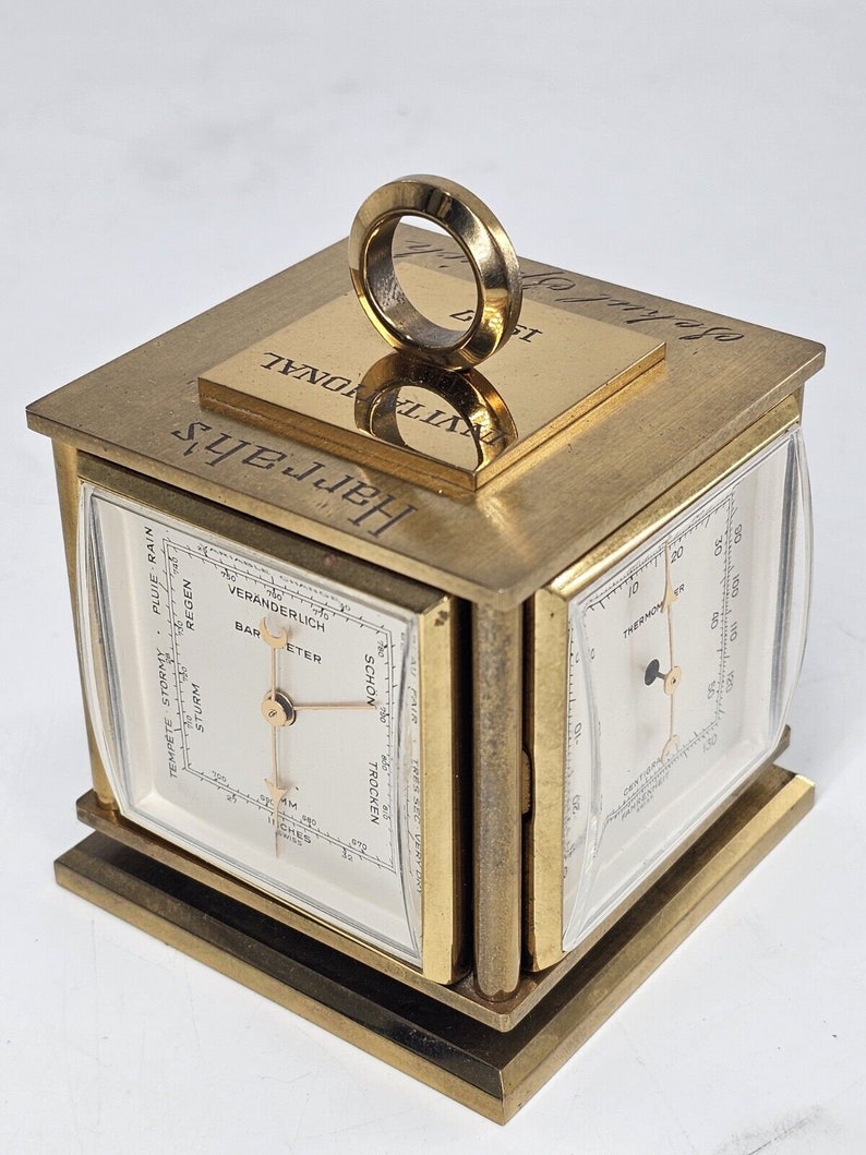 Rotating Relide Swiss Working Clock Multi Weather Station - Etsy