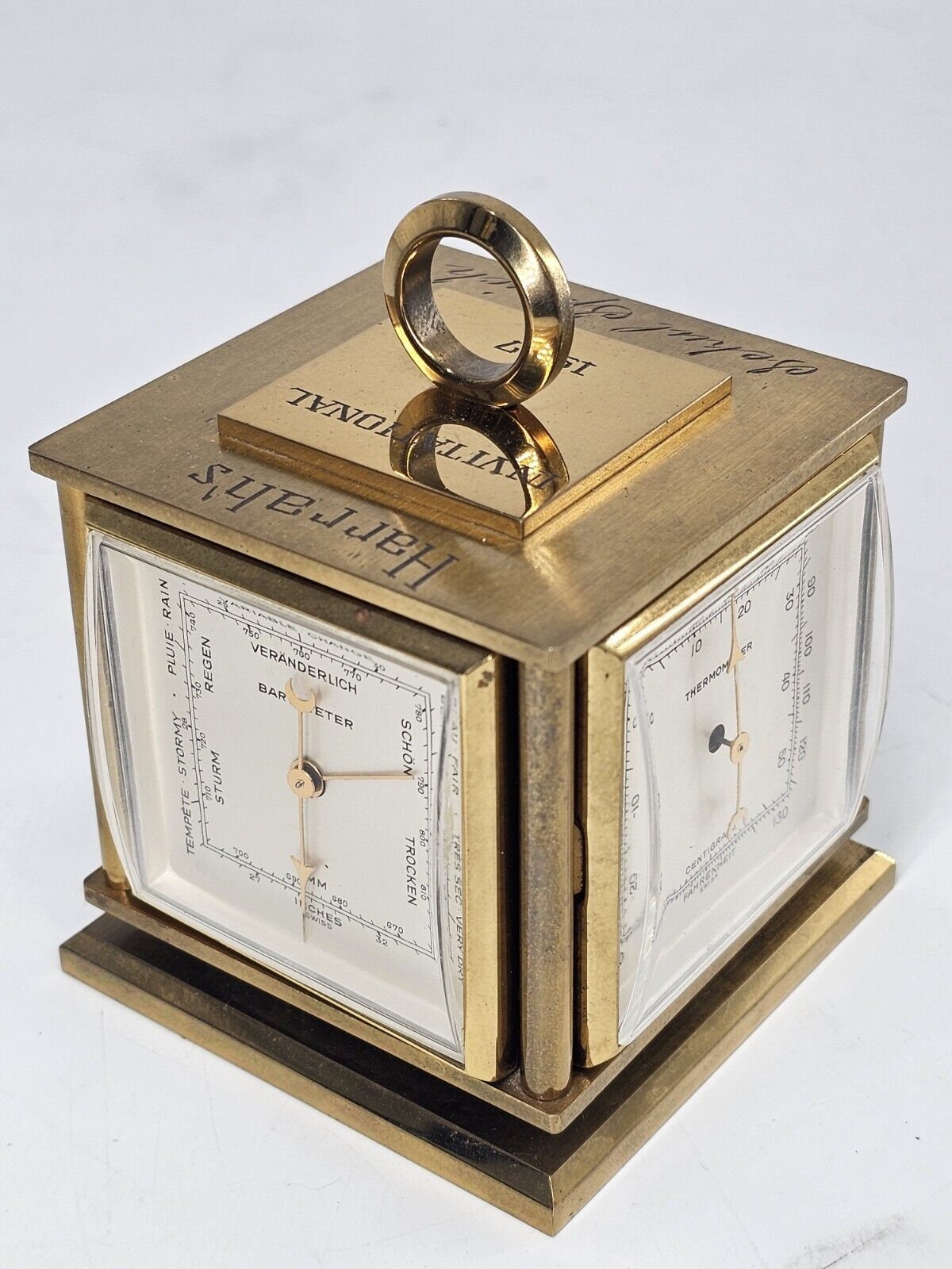 Rotating Relide Swiss Working Clock Multi Weather Station - Etsy