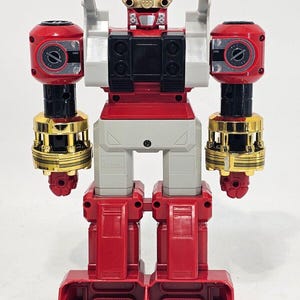 Bandai Power Rangers Zeo Deluxe Red Zeo Battlezord - Etsy