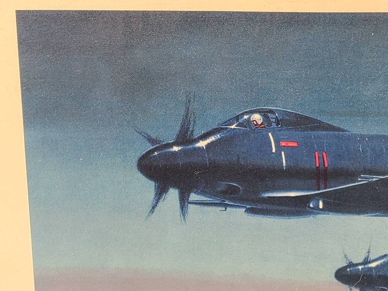 A2D Skyshark Section by R.G. Smith NAVY ART - Etsy