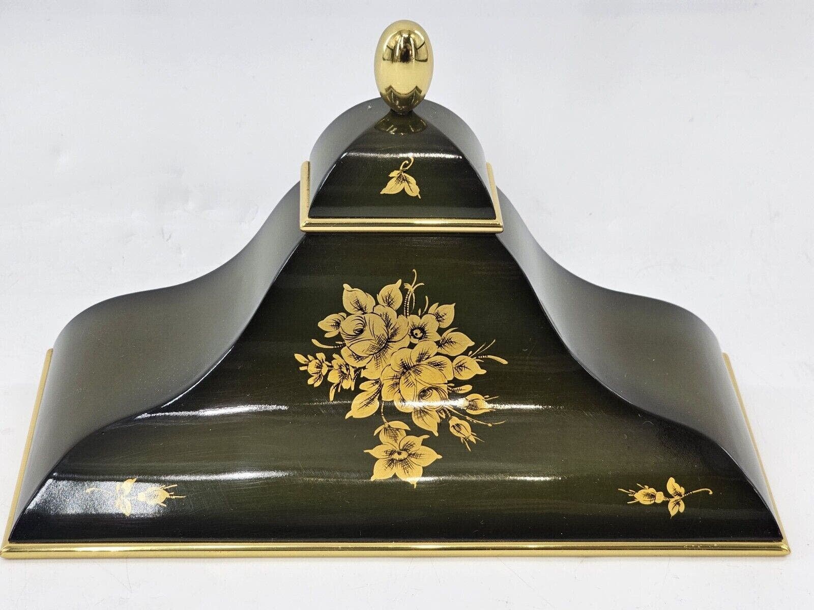 Beautiful Eluxa Mantle Clock Missing Finial but Works - Etsy