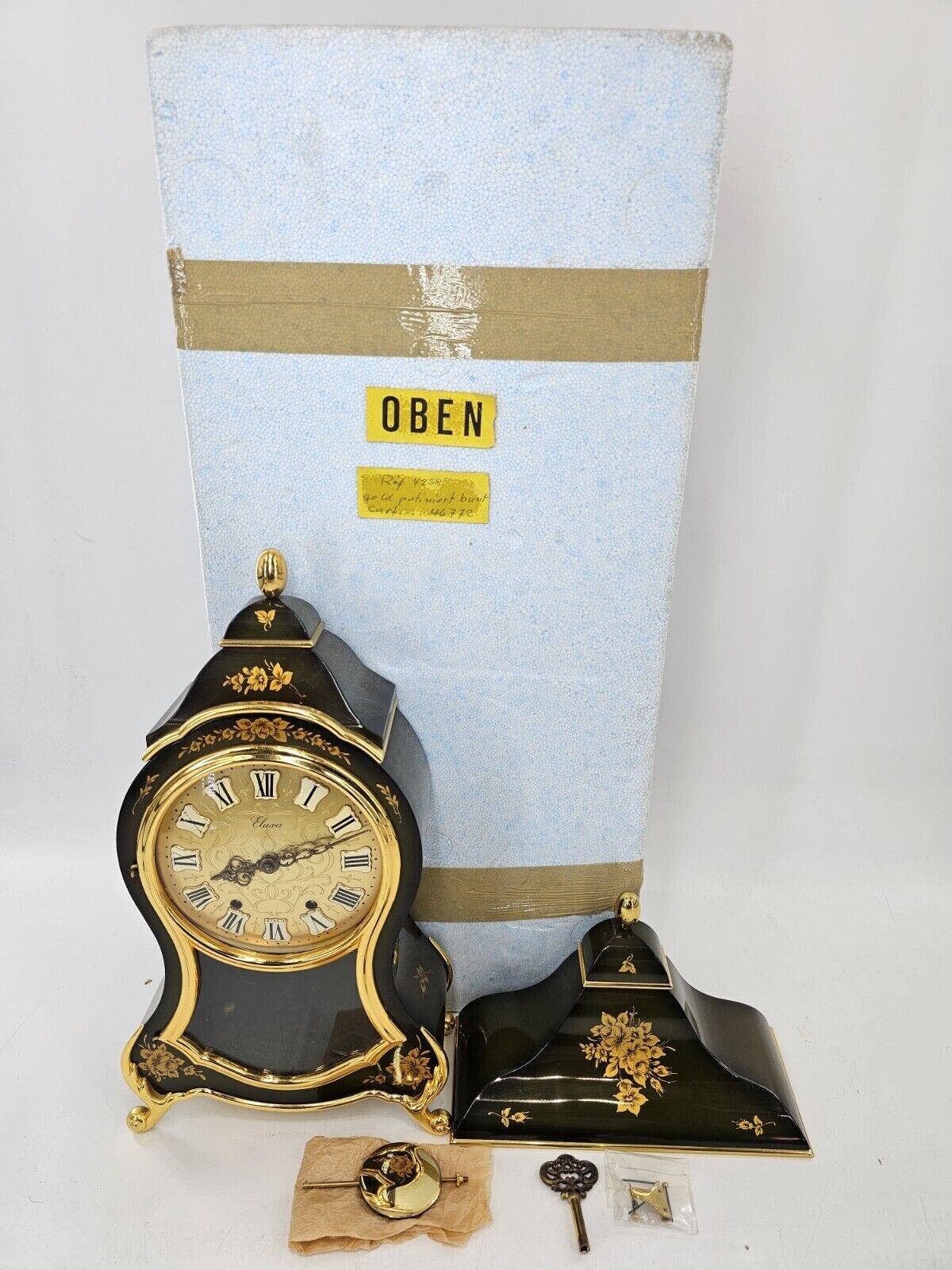 Beautiful Eluxa Mantle Clock Missing Finial but Works - Etsy