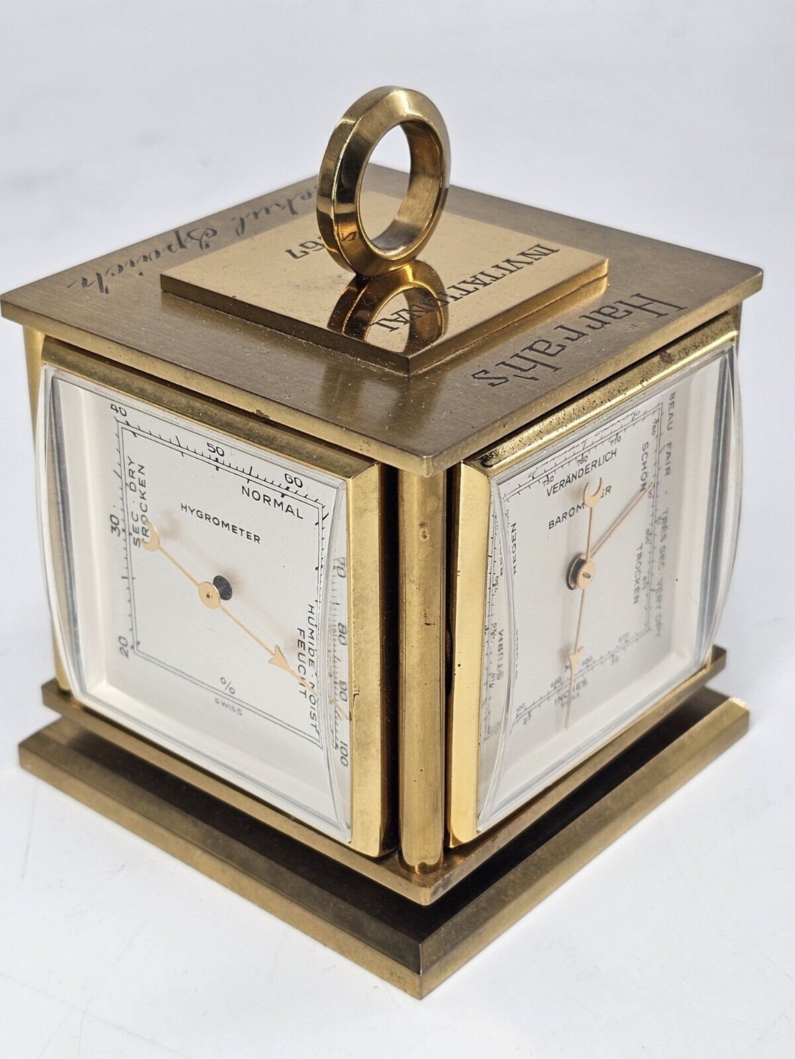 Rotating Relide Swiss Working Clock Multi Weather Station - Etsy