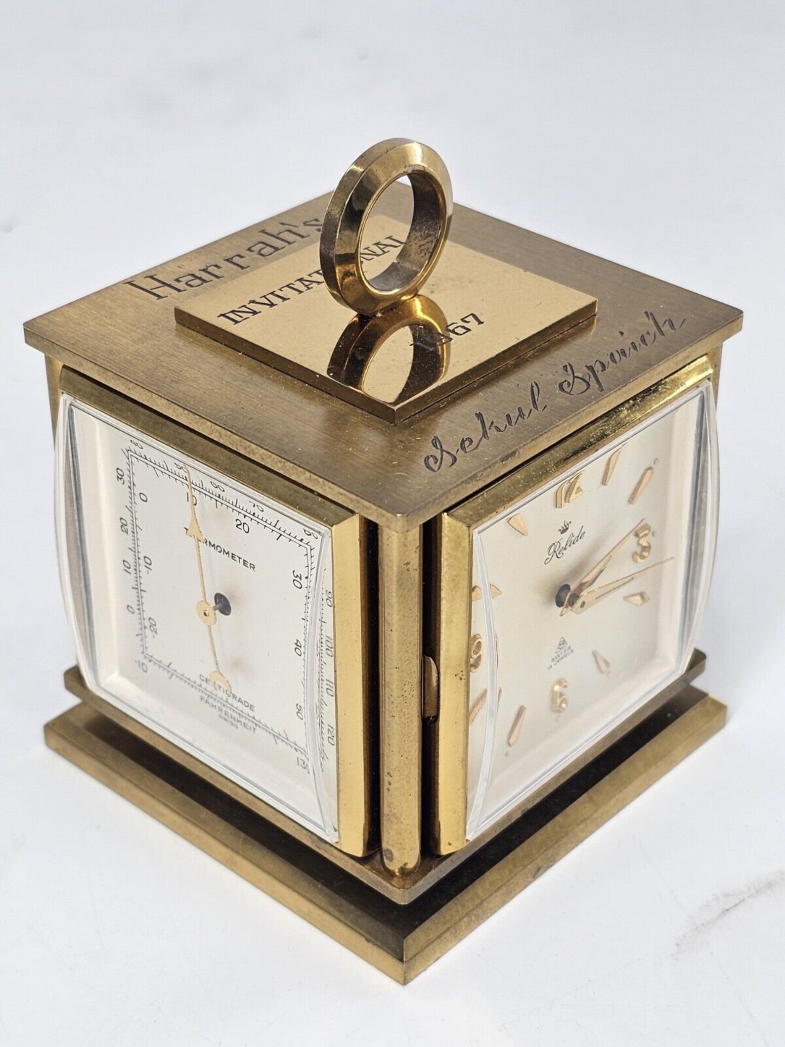 Rotating Relide Swiss Working Clock Multi Weather Station - Etsy