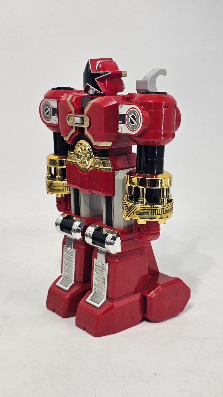 Bandai Power Rangers Zeo Deluxe Red Zeo Battlezord - Etsy