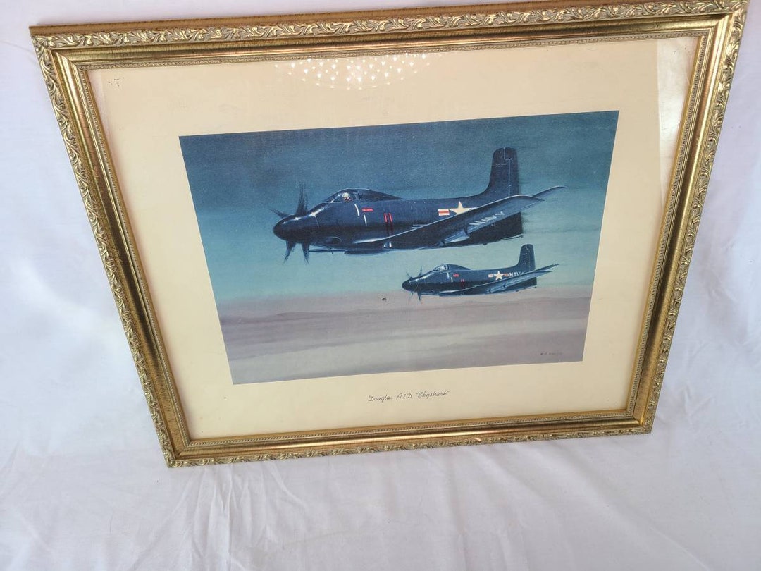 A2D Skyshark Section by R.G. Smith NAVY ART - Etsy