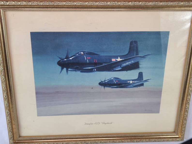 A2D Skyshark Section by R.G. Smith NAVY ART - Etsy