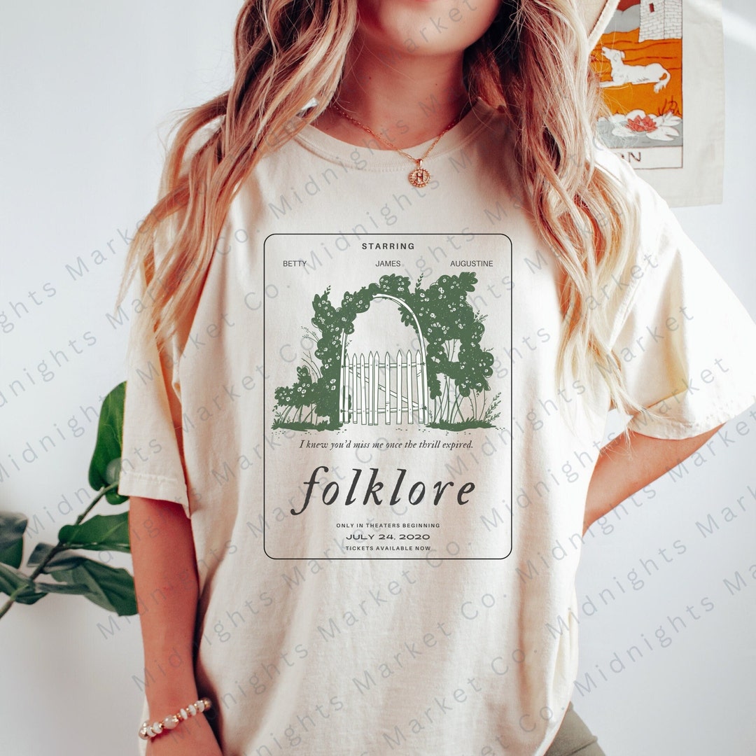 Folklore Love Triangle Movie Poster Tee | Swift Inspired | Betty ...