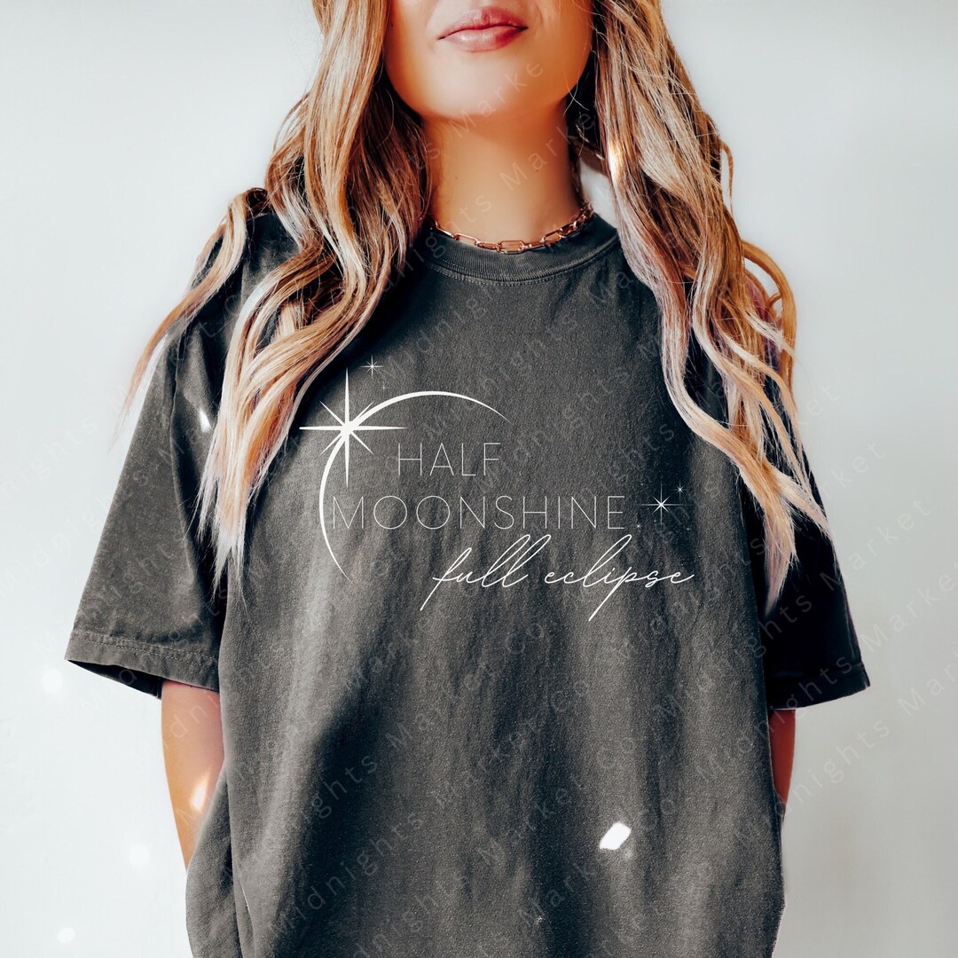 Half Moonshine, Full Eclipse Tee | Clara Bow TTPD Inspired | Comfort ...