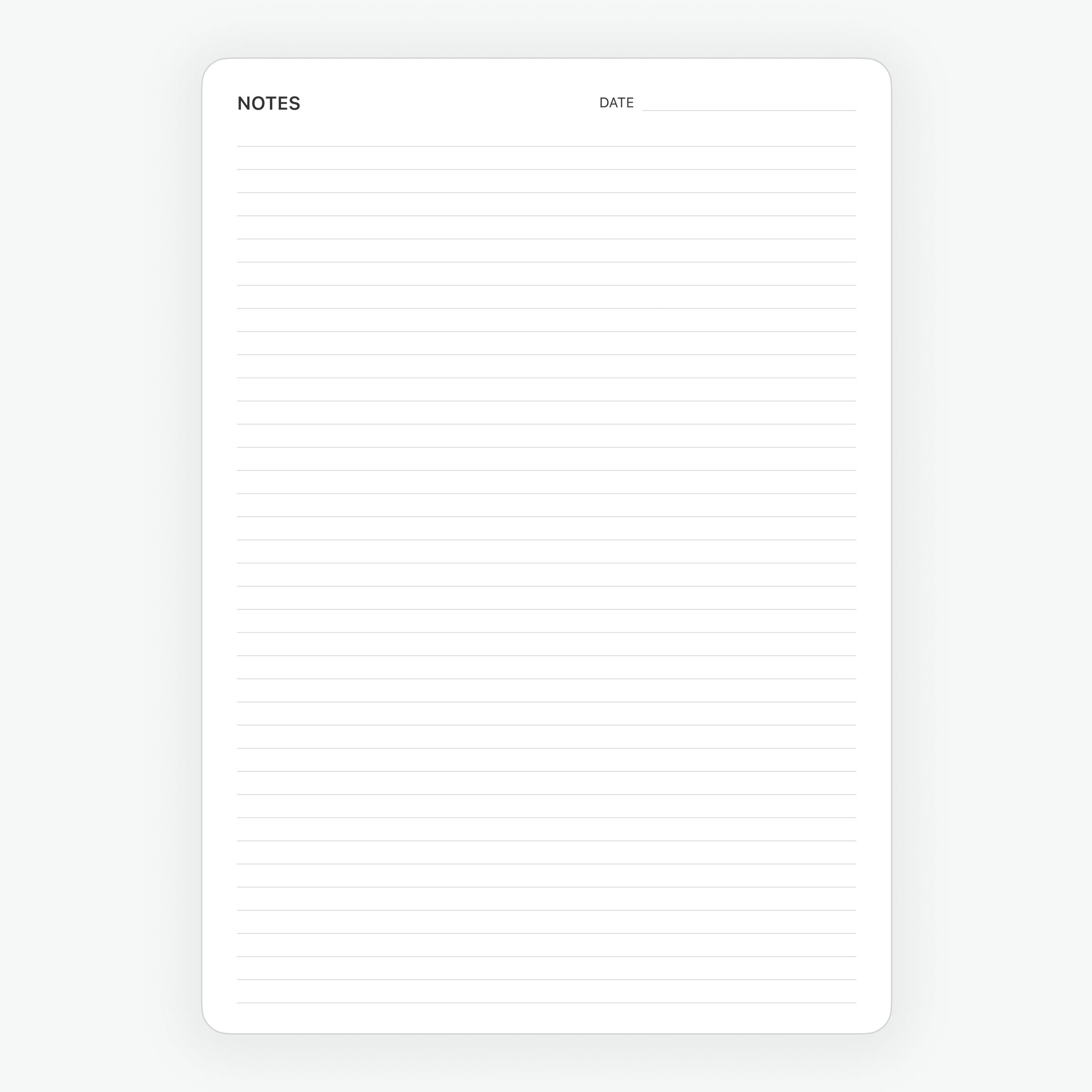 Everyday Printable Writing Paper, A4 & A5 Instant Download - Etsy