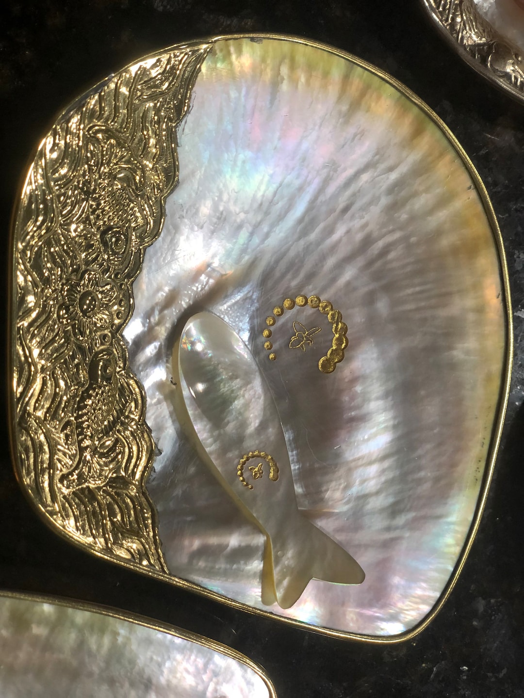Mother of Pearl Plates - Etsy