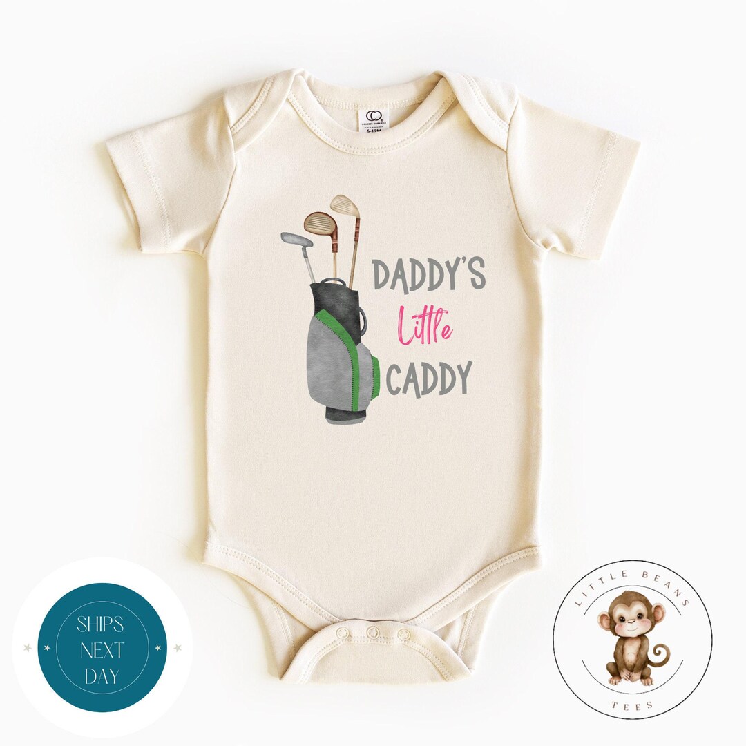 Daddys Little Caddy Baby Onesie® | Cute Funny Shirt | Cute Fathers Day ...