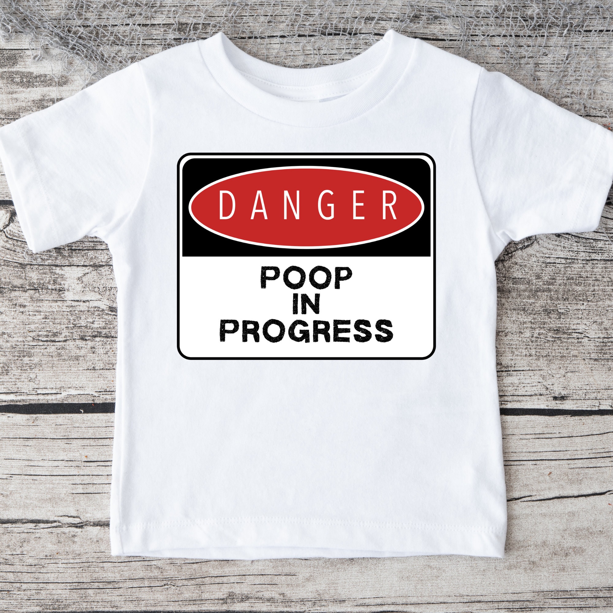 Danger Poop in Progress Onesie Funny Baby Onesie® Custom - Etsy
