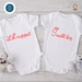 Lil Nugget Small Fry Twin Onesie®s | Cute Custom Twins Onesie®s | Twin ...