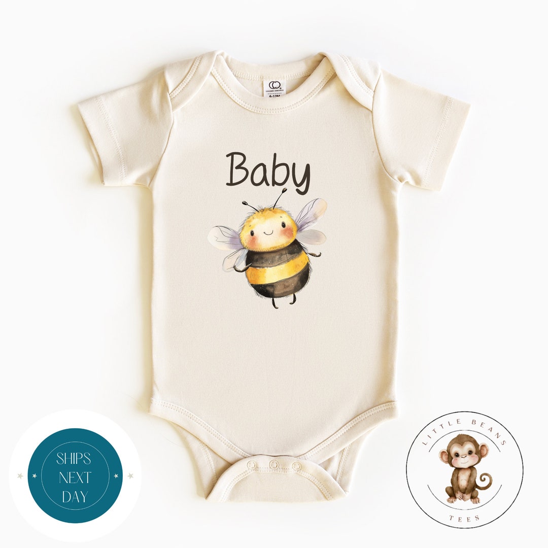 Baby Bee Baby Onesie® Cute Summer Kids Tshirt Baby Shower Gift - Etsy
