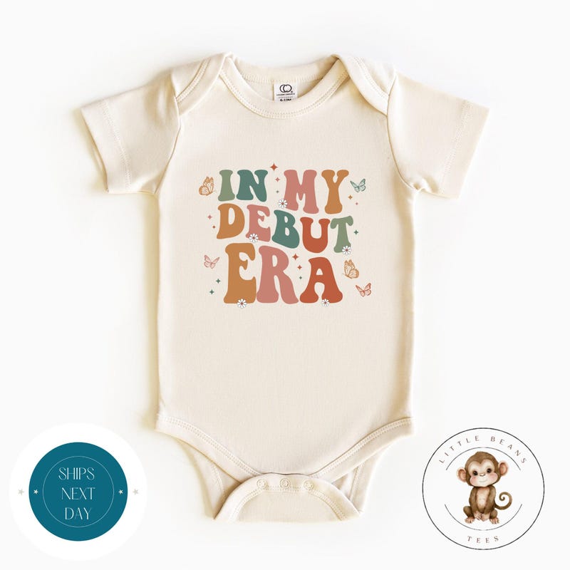 Baby Onesie Debut - Etsy