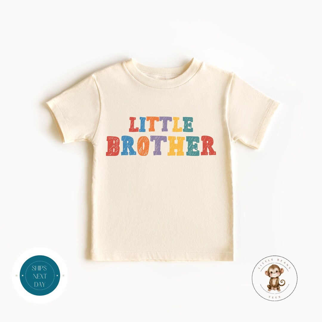 Little Brother Tshirt | Little Brother Boys Crayon Sweatshirt ...