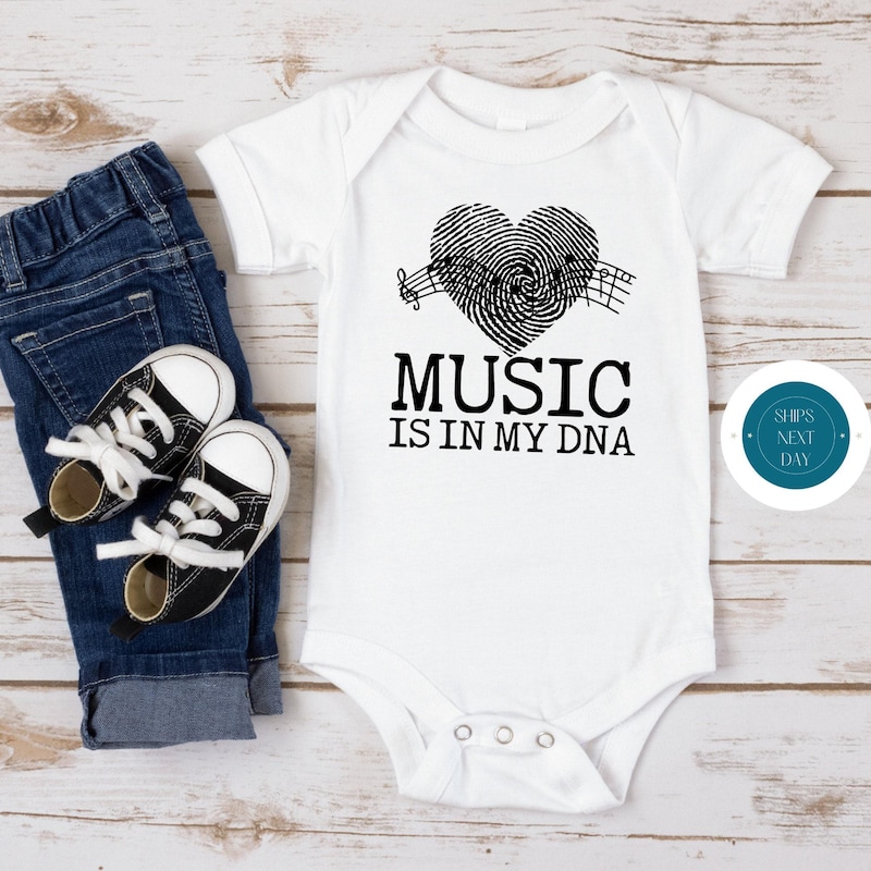 Baby Music Themed Onesie - Etsy